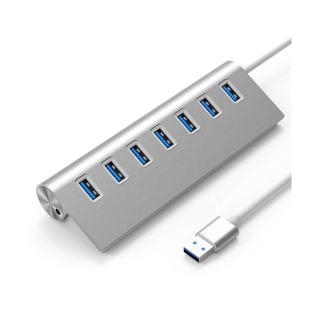 Hub Usb 3.0 De 7 Puertos 5gb Metalico Pc / Mac | Shopee Argentina Hub Usb 3.0 De 7 Puertos 5gb Metalico Pc / Mac | Shopee Argentina